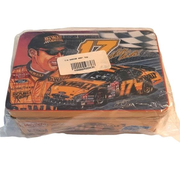 Unbranded | Accents | Nascar Tin Box Matt Kenseth 7 Velveeta Dewalt ...
